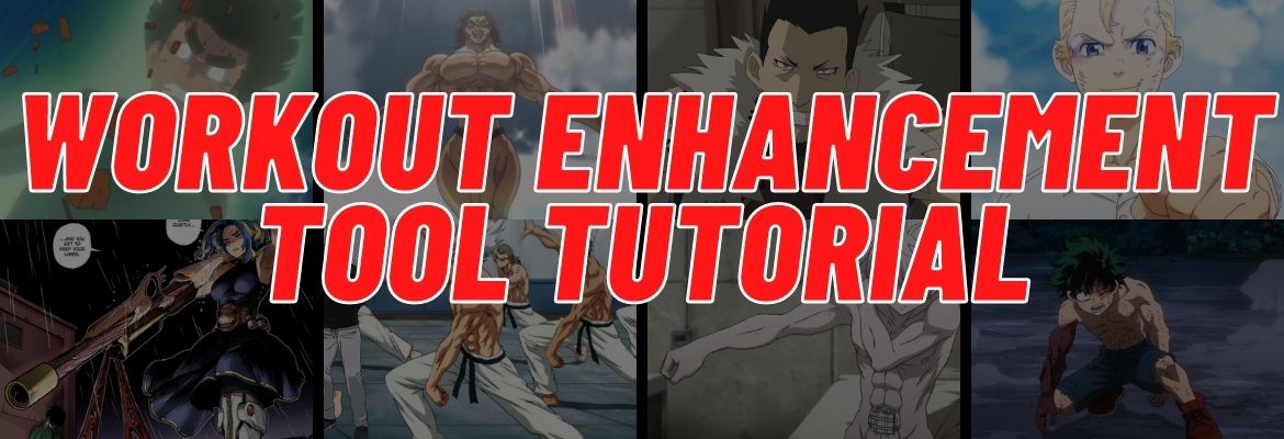 WORKOUT ENHANCEMENT TOOL TUTORIAL – Superhero Jacked